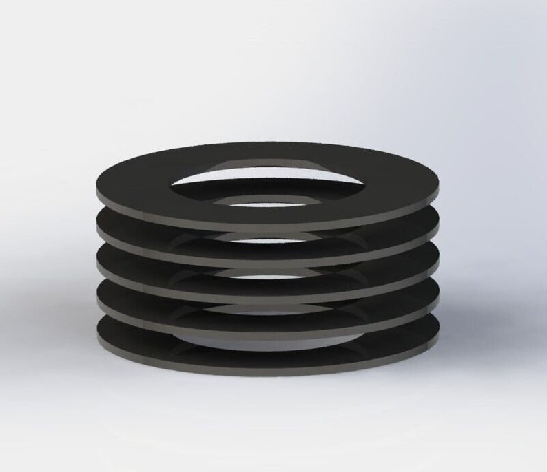 Coloured Downlight Spotlight Surround Ring Plastic Bezel Acrylic ...