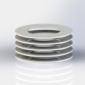 Coloured Downlight Spotlight Surround Ring Plastic Bezel Acrylic ...