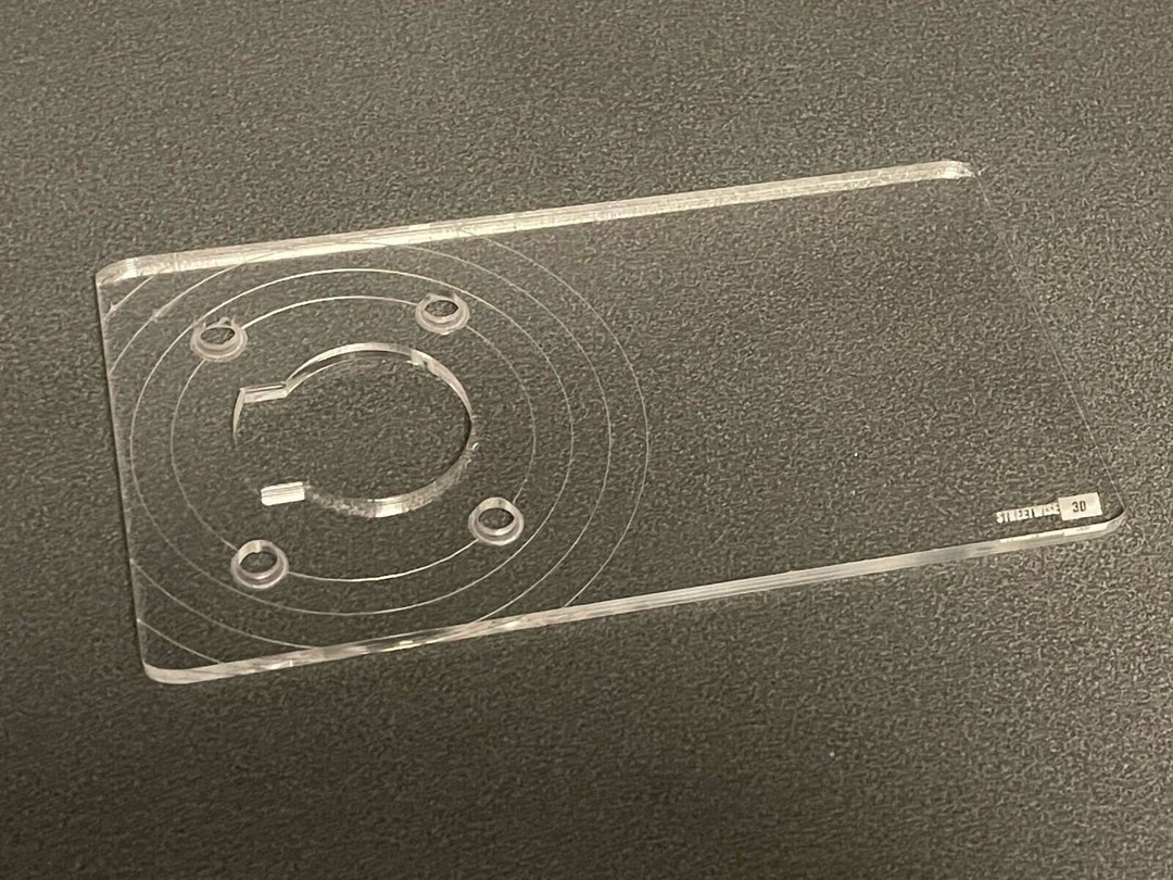 Acrylic Guide Plate Makita Router Base Trimmer Rt0700 Rt0702 Drt50 ...