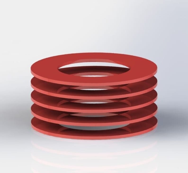 Coloured Downlight Spotlight Surround Ring Plastic Bezel Acrylic ...