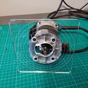 Clear Router Base to Fit Makita / Katsu / Dewalt Trimmers - Etsy