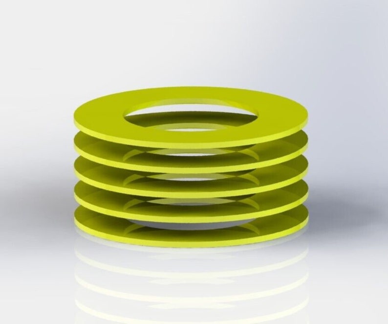 Coloured Downlight Spotlight Surround Ring Plastic Bezel Acrylic ...