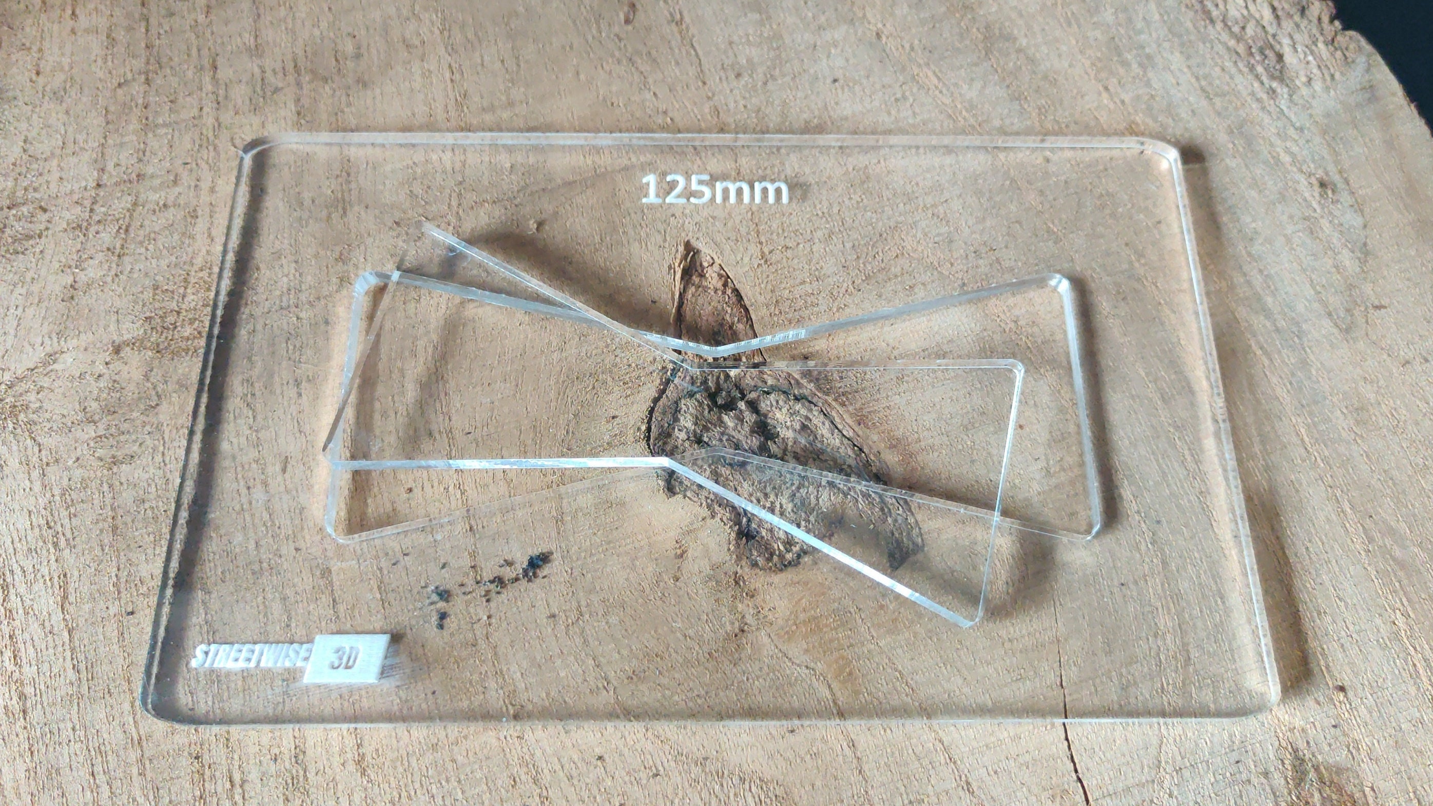 Router Template Jig for Bowtie Joints – Clear Acrylic Guide Set (4 ...