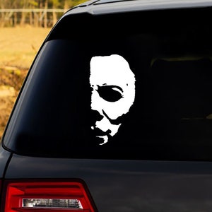 Michael Myers Decal Sticker | Sticker for Car Window | for Tumbler ...