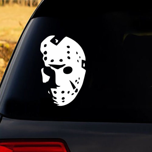 Jason Voorhees Decal Sticker Friday the 13th Decal for Car - Etsy