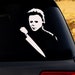 Michael Myers Decal Sticker | Sticker for Car Window | for Tumbler ...