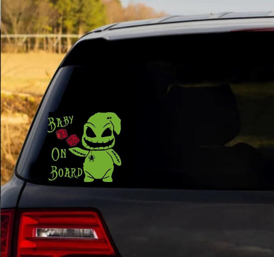 Baby Oogie Boogie on Board the Nightmare Before Christmas Decal oogie ...
