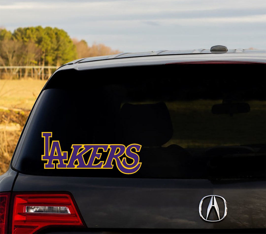 Lakers Dodgers Decal | Lakers Decal | Dodgers Decal | Lakers Sticker ...