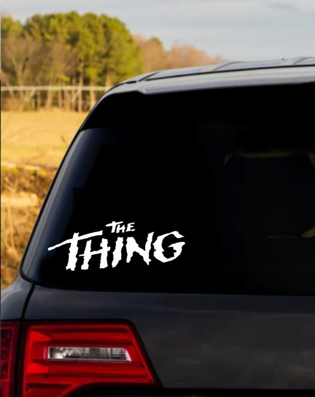 The Thing | the Thing Movie Vinyl Decal | the Thing Horror Movie Vinyl ...