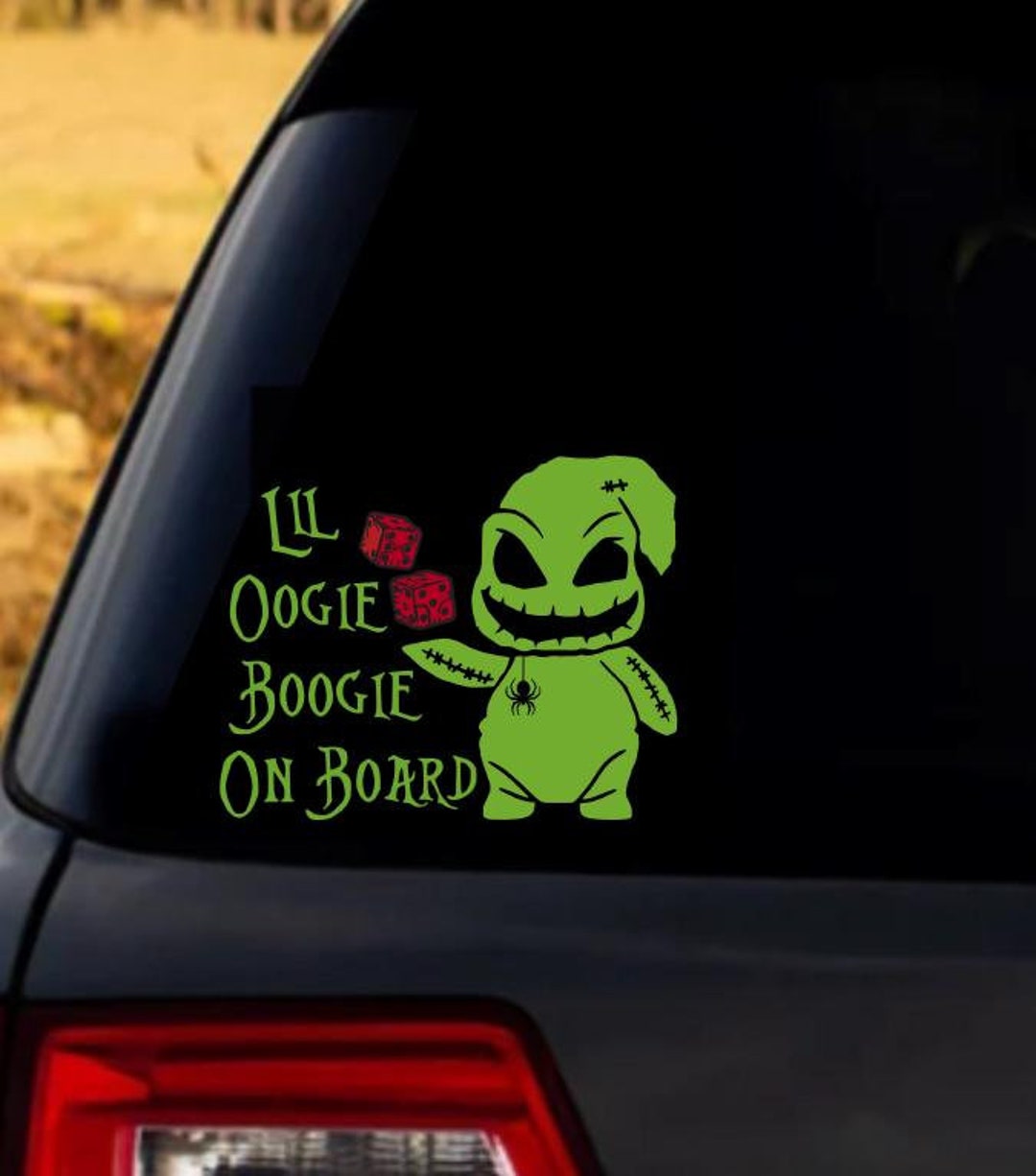 Lil Oogie Boogie on Board | the Nightmare Before Christmas Decal |oogie ...