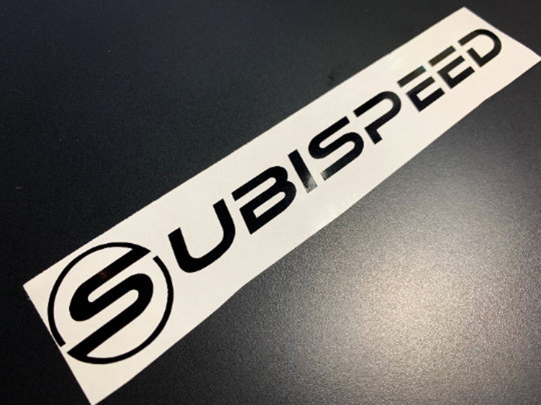 Subispeed Vinyl Decal | Subispeed Car Decal | JDM | Performance | Car ...
