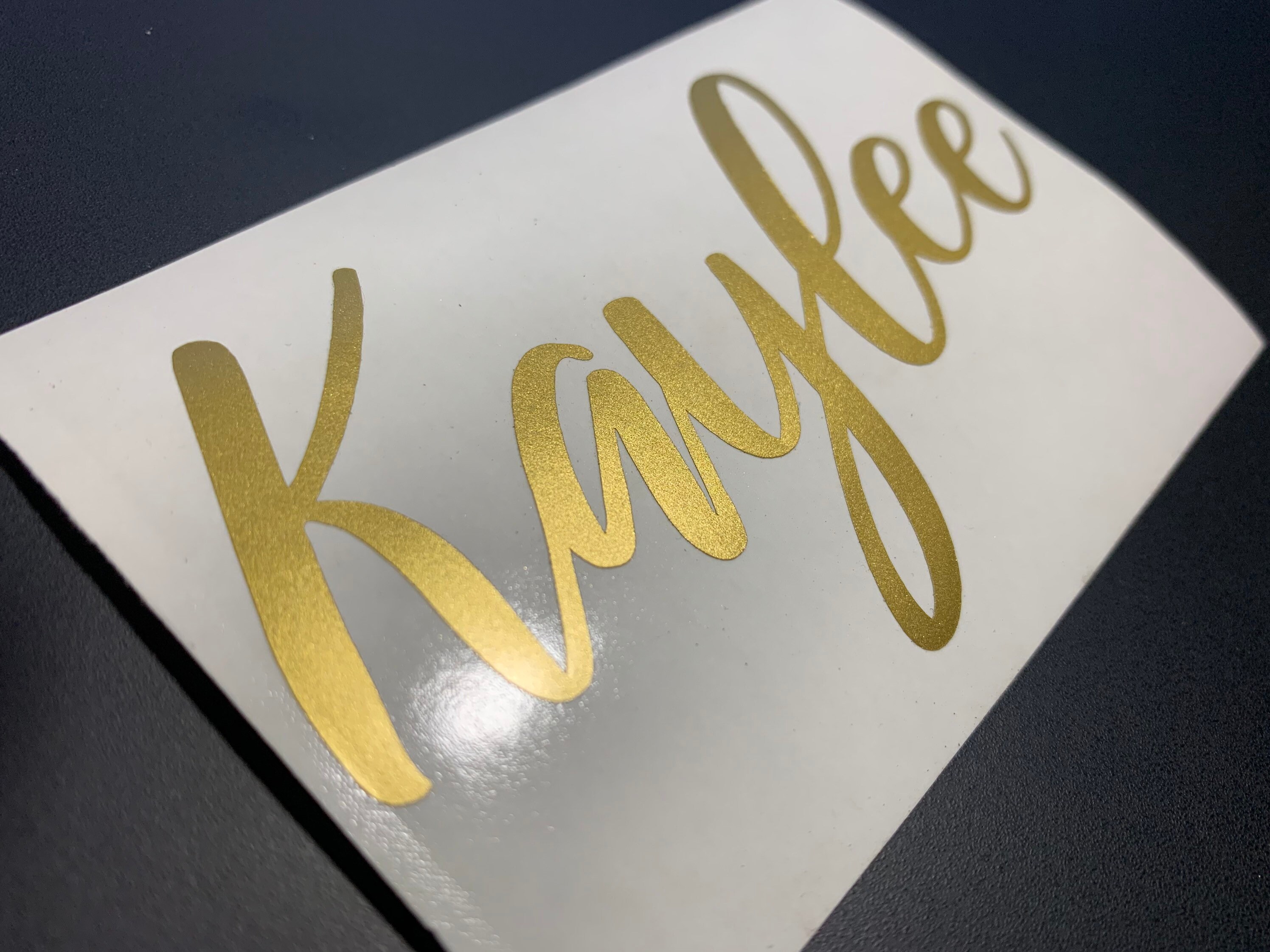 Custom Name Vinyl Decals Personalized Name Decals Name | Etsy