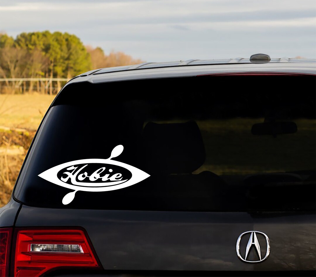Hobie Decal | Kayak Decal | Boat Decal | Car Decal | Fishing Decal ...