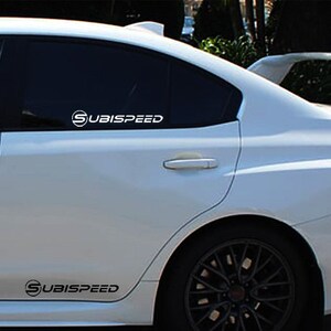 Subispeed Vinyl Decal | Subispeed Car Decal | JDM | Performance | Car ...