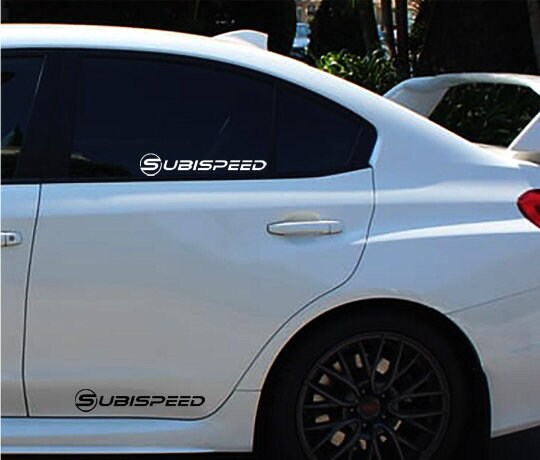 Subispeed Vinyl Decal Subispeed Car Decal JDM - Etsy
