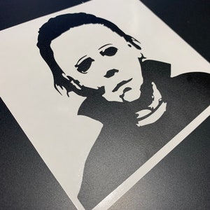 Michael Myers Decal Sticker | Sticker for Car Window | for Tumbler ...