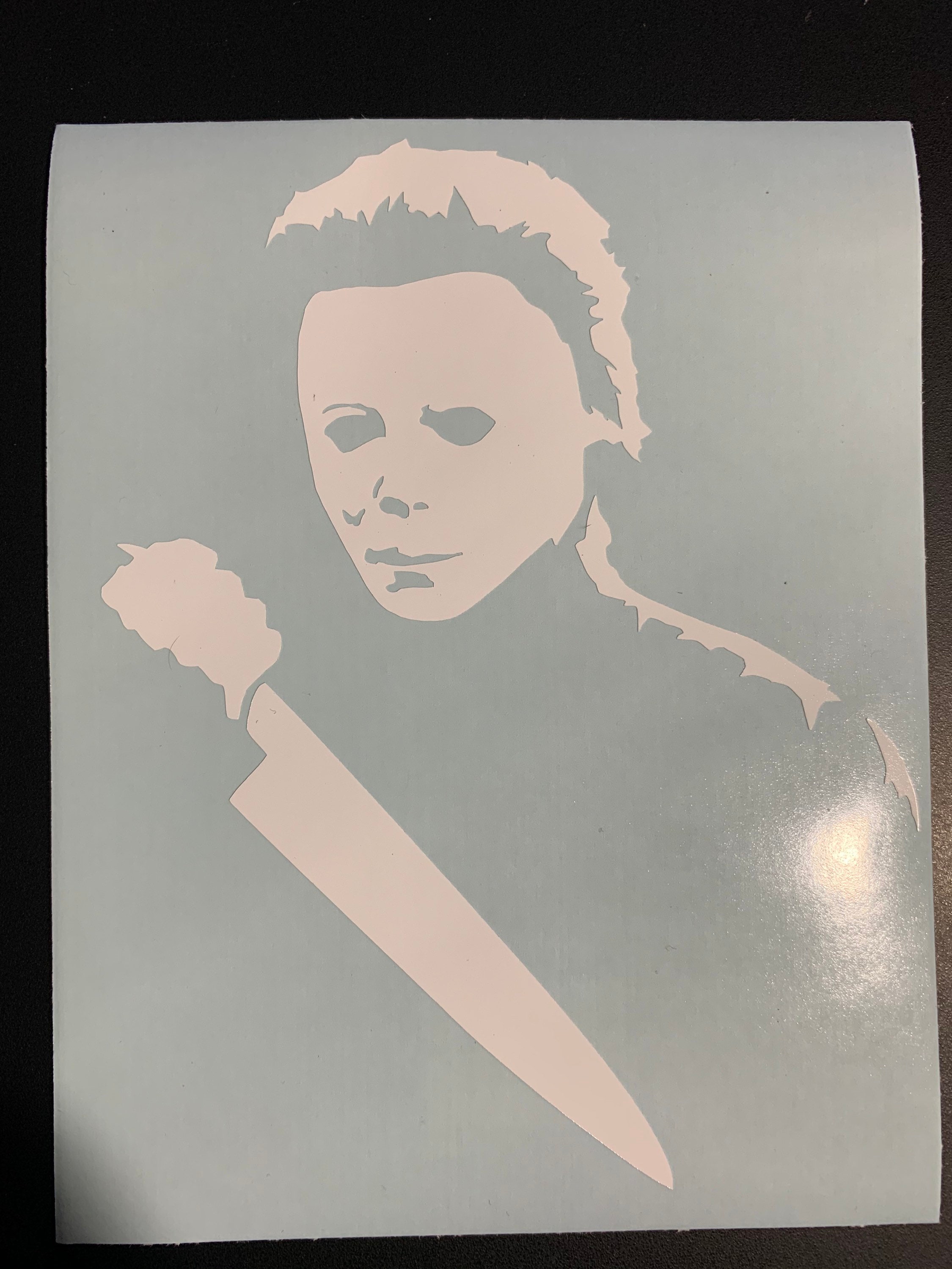 Michael Myers Decal Sticker | Sticker for Car Window | for Tumbler ...