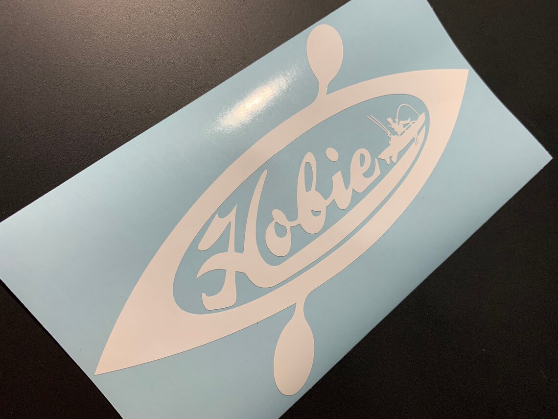 Hobie Fishing Decal | Kayak Decal | Boat Decal | Car Decal | Fishing ...