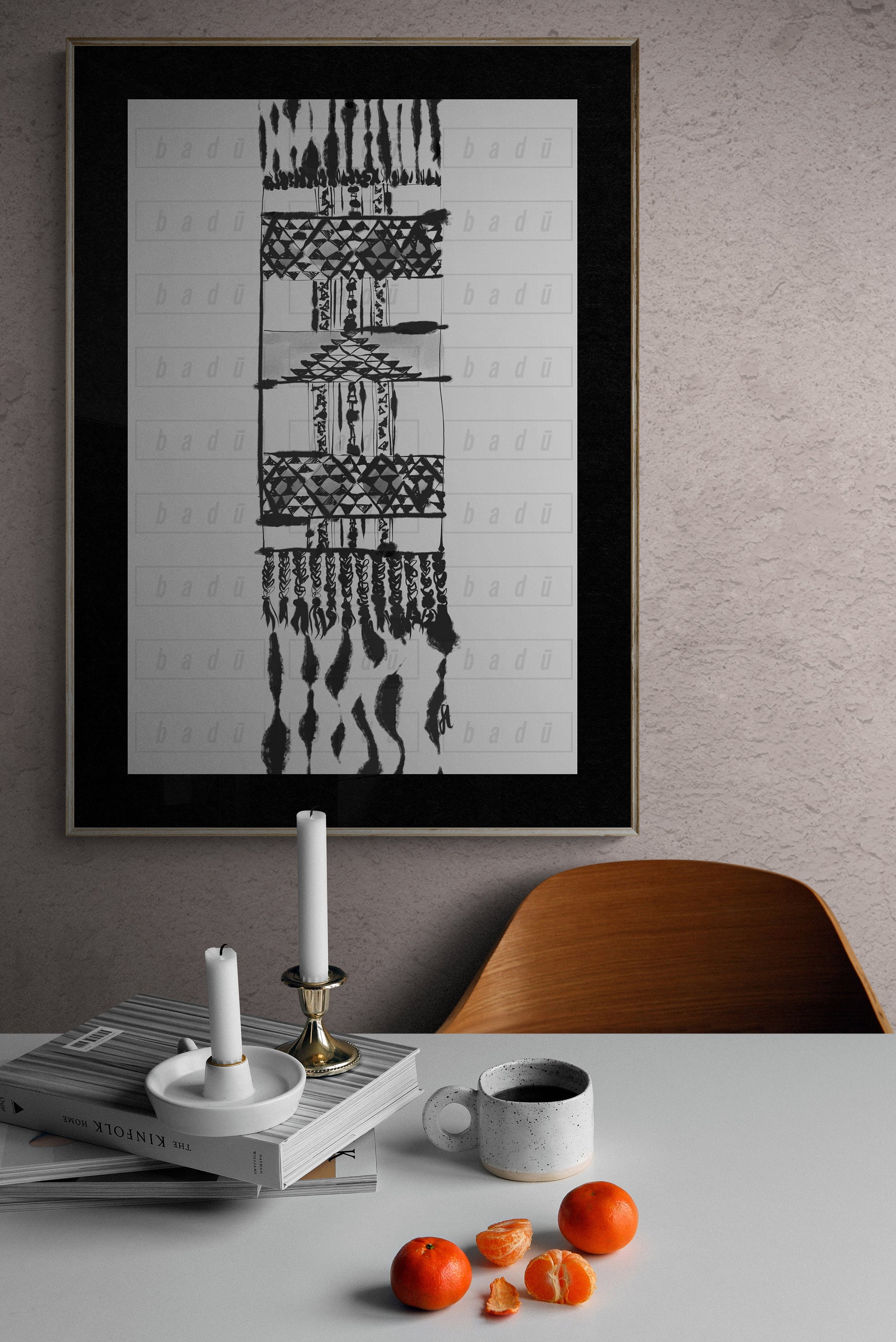 Line Art Carpet Downloadable,modern Print,middle Eastern Wall Art ...