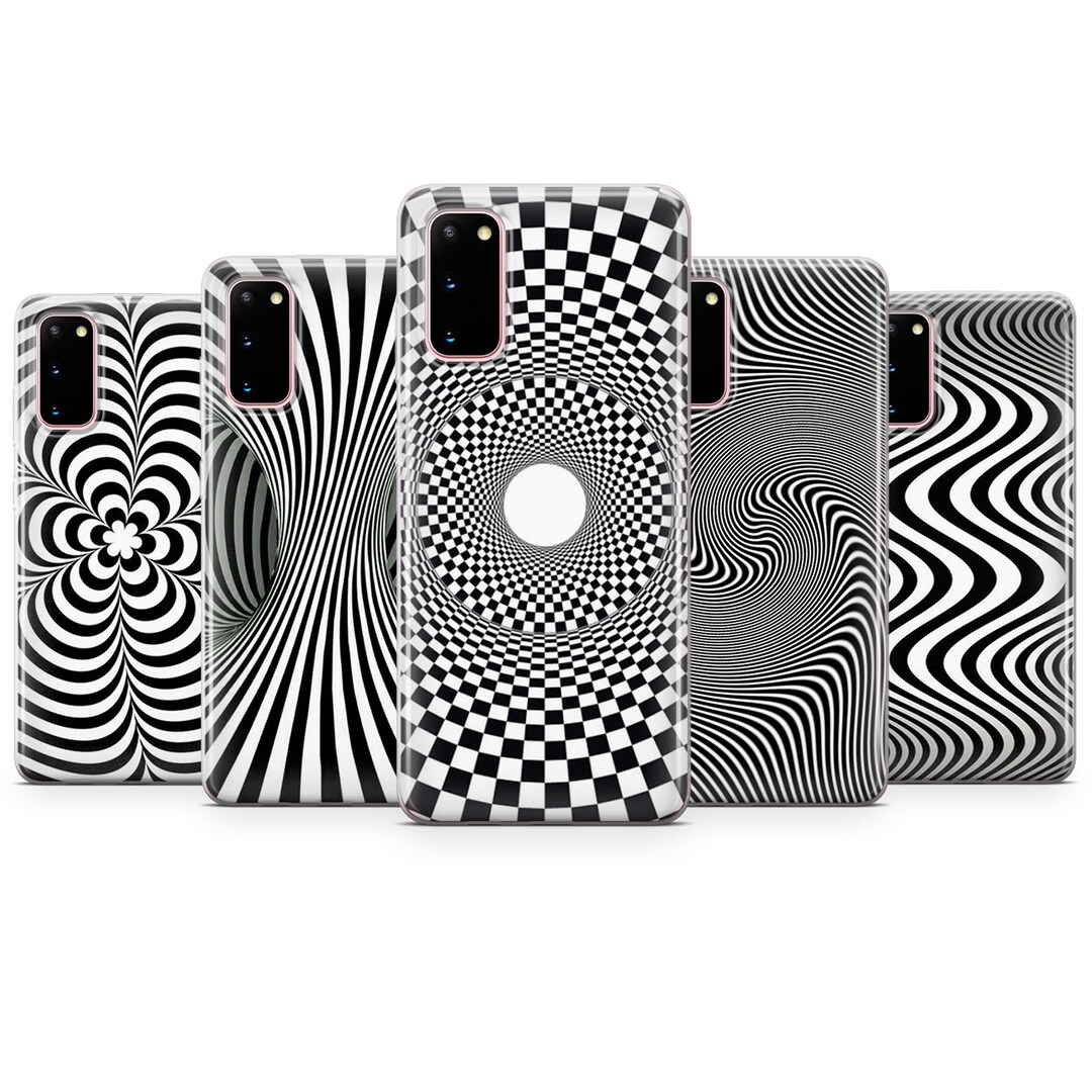Optical Illusion, Phone Case, Phone Cover for iPhone 7, 8, XS, XR, 11 ...