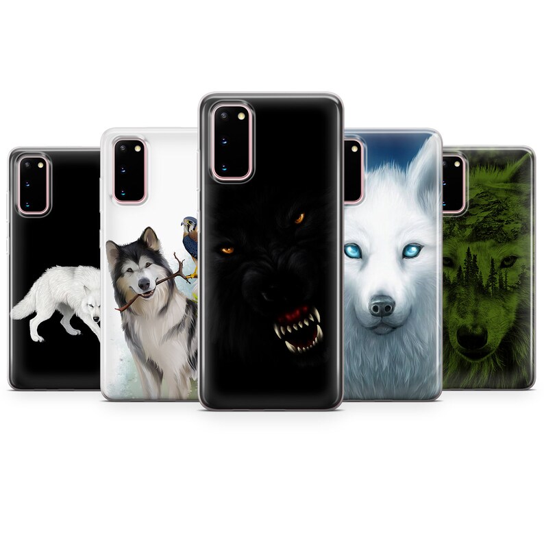Wolf Phone Case Wolves Cover Fit for iPhone 12, 7, 8, XS, XR, 11, 12 ...