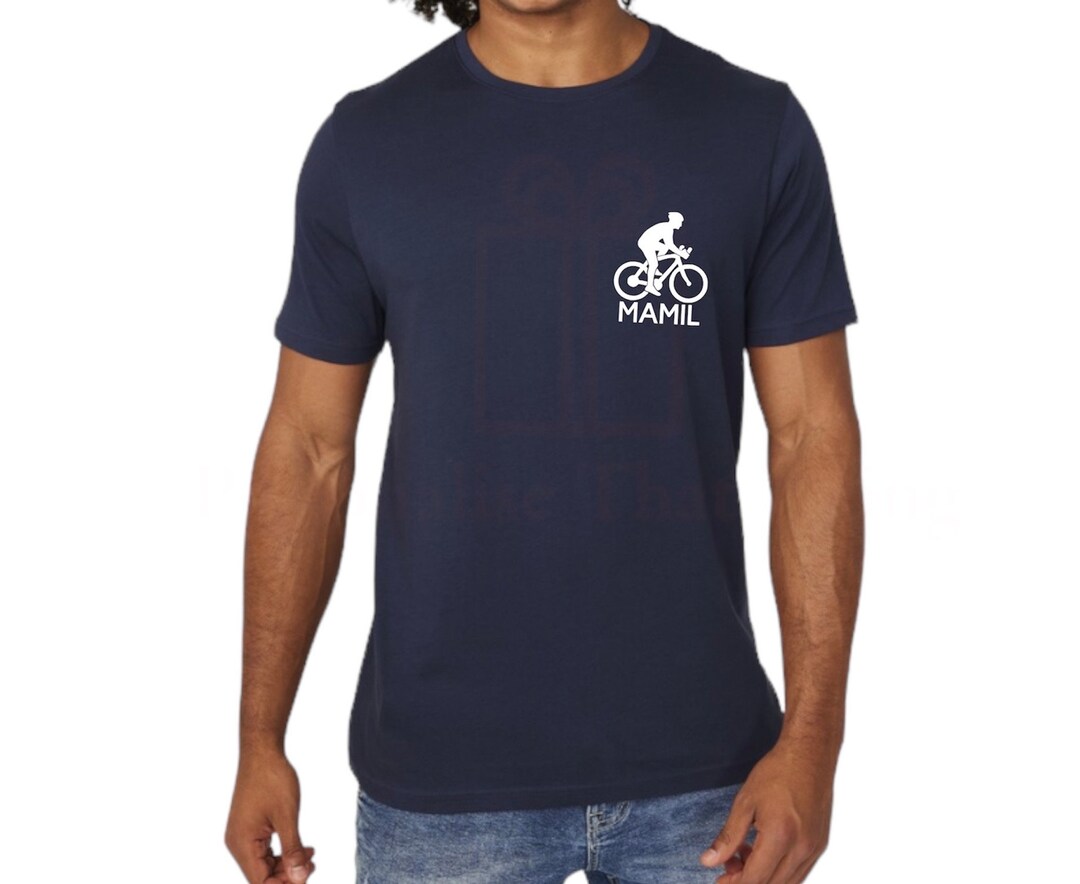 MAMIL middle Aged Men in Lycra Bike Logo Mens T-shirt - Etsy