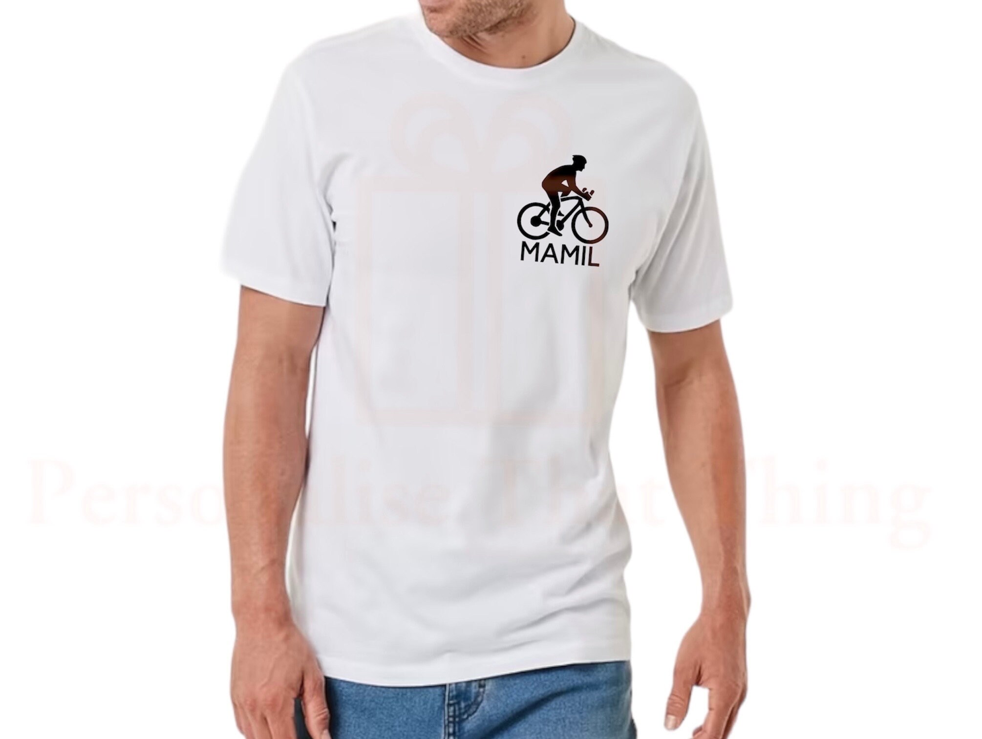 MAMIL middle Aged Men in Lycra Bike Logo Mens T-shirt - Etsy