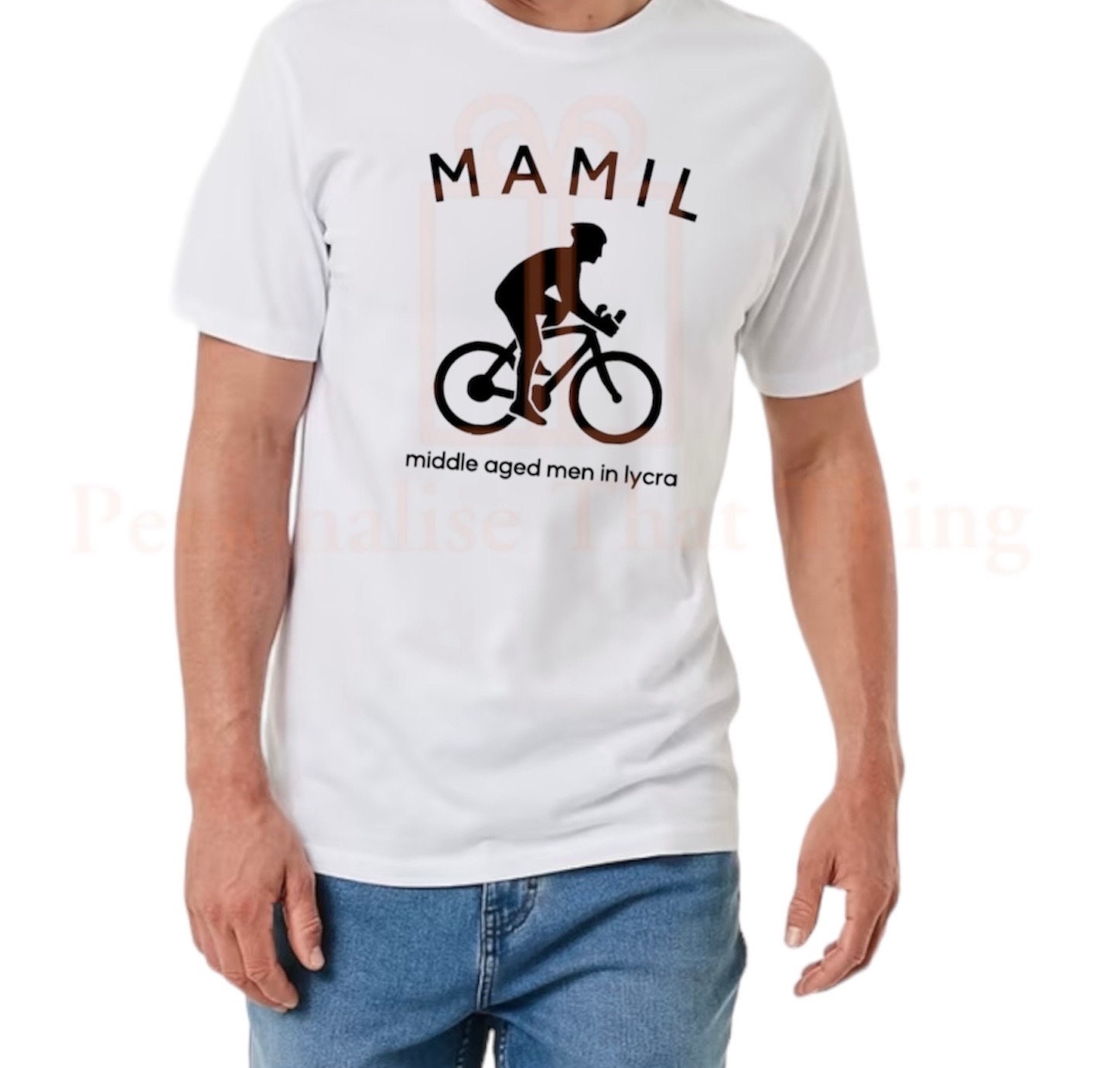 MAMIL Middle Aged Men in Lycra Bike Mens T-shirt - Etsy