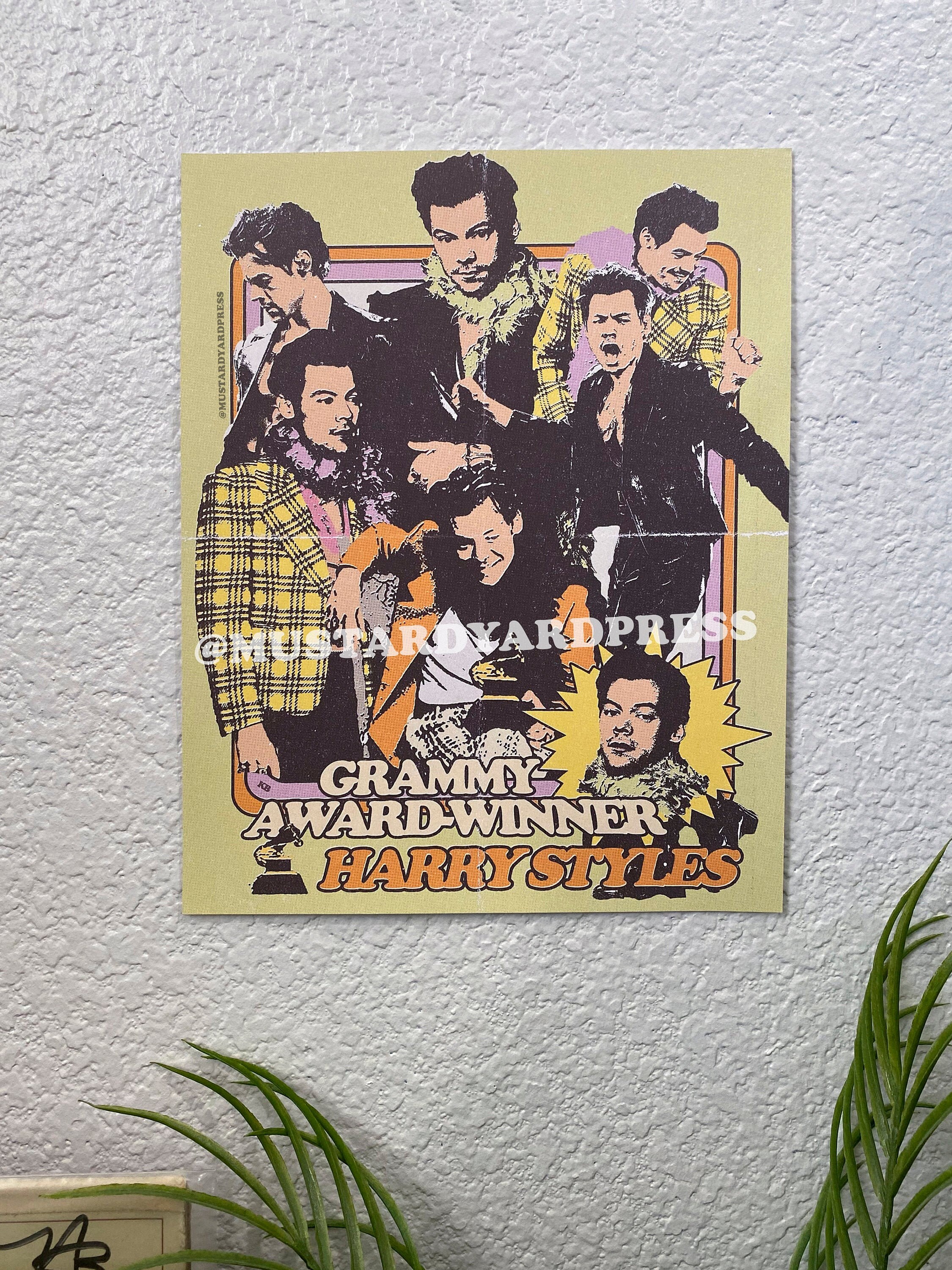 Music & Movie Posters Prints Harry Styles Inspired Poster Art ...