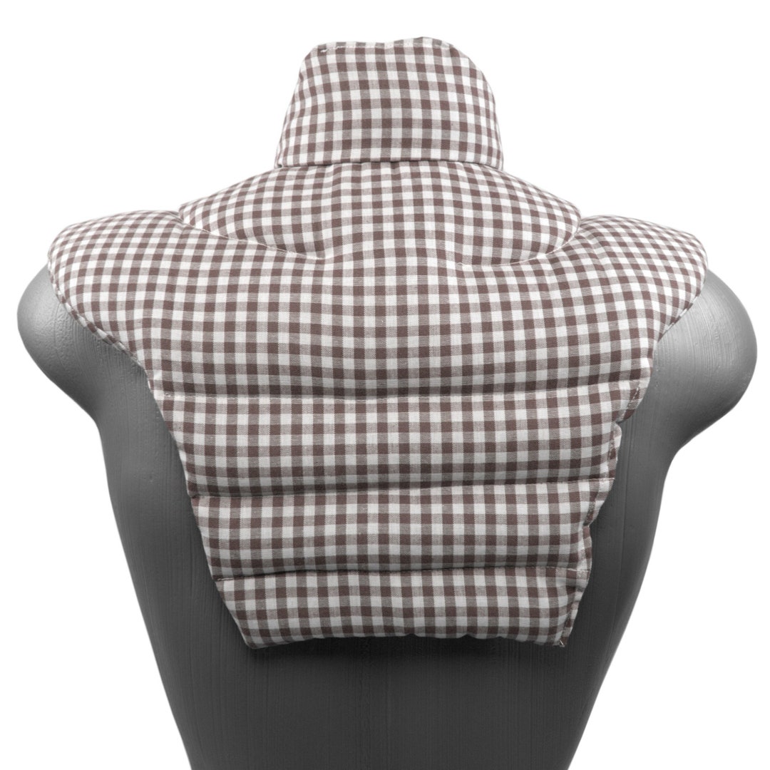 Coussin chauffant cervical maxi avec col montant et partie dorsale ...