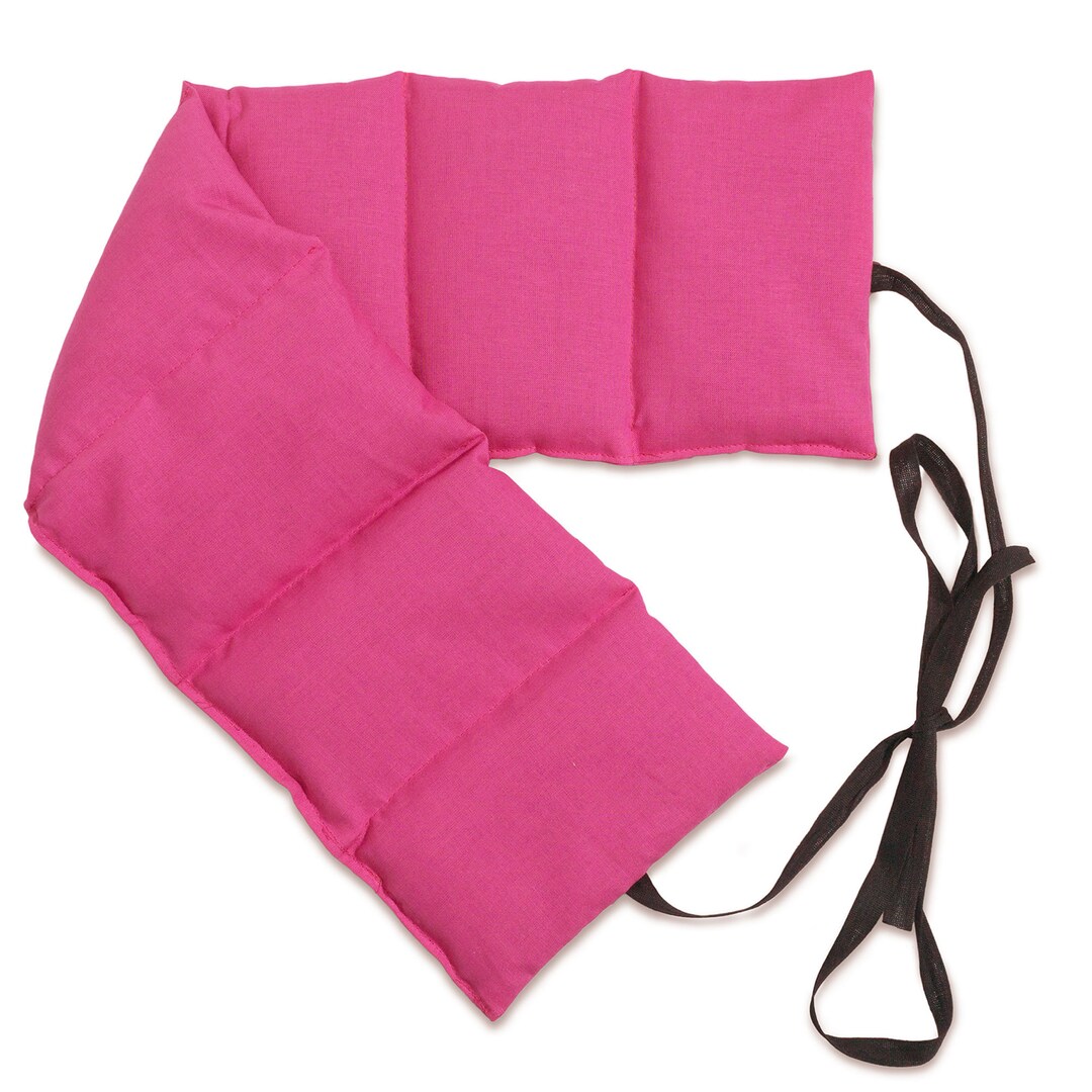 Organic Spelt Pillow 7-chamber With Ribbon, 65x15 Heat Cushion to Tie ...