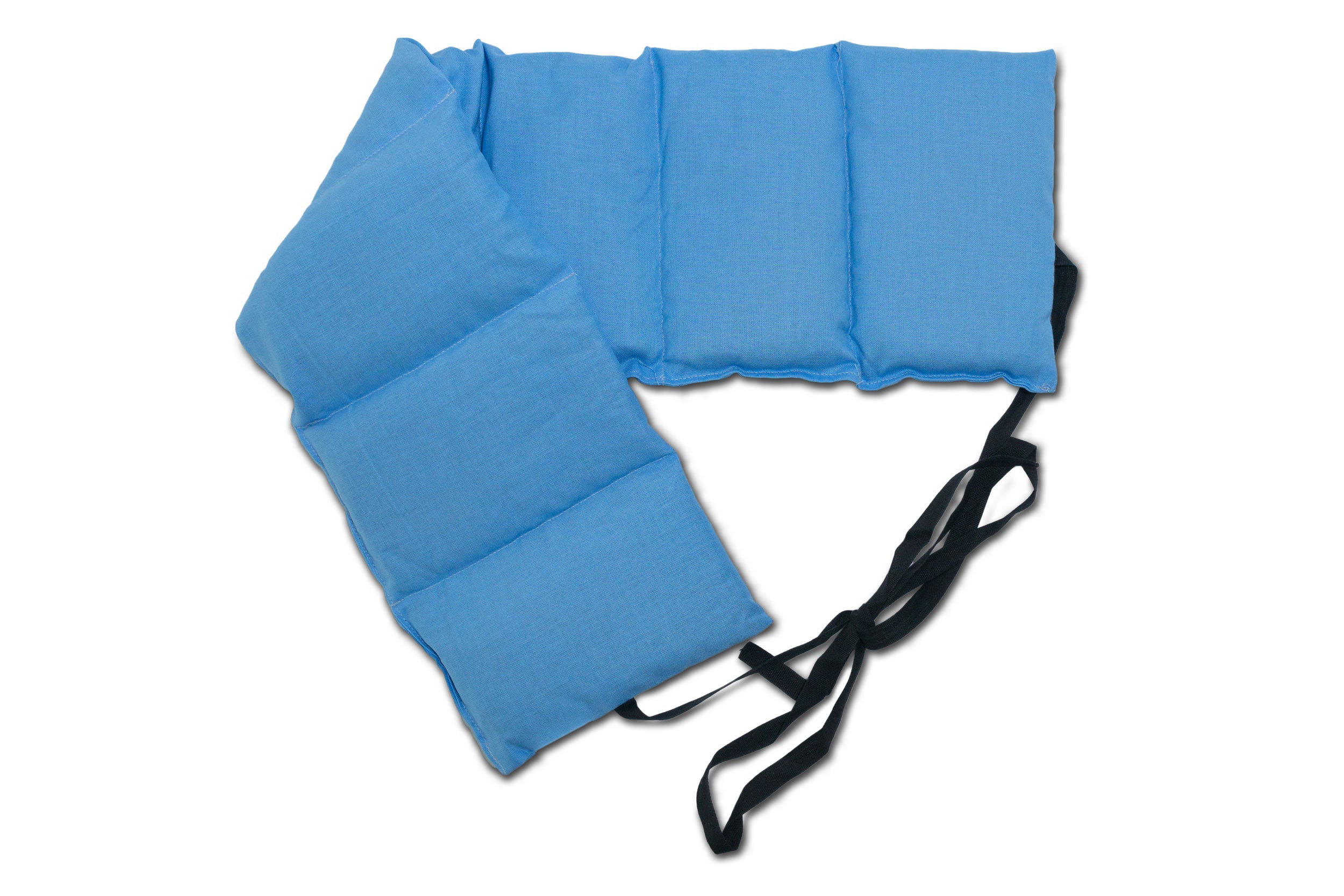 Organic Spelt Pillow 7-chamber With Ribbon, 65x15 Heat Cushion to Tie ...