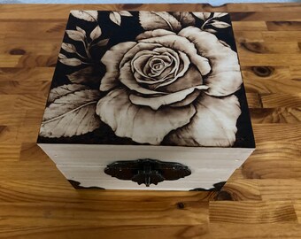 Pyrography Box - Etsy