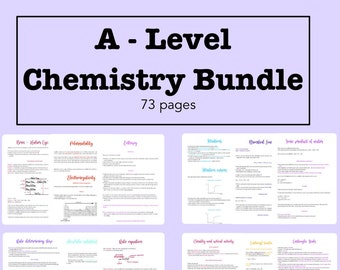 Introduction to Organic Chemistry A Level Chemistry Notes - Etsy