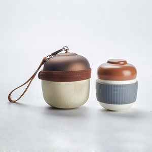 Portable Ceramic Tea Maker With Infuser | 200ml Stylish Single Serve ...