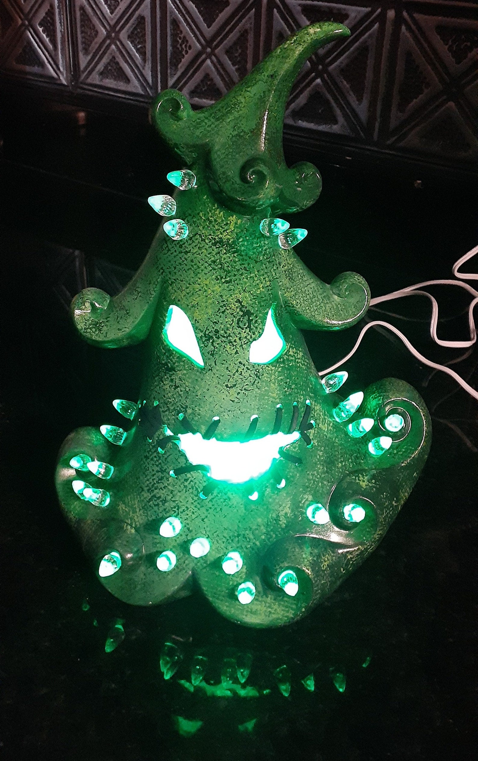 Ceramic Halloween Tree, Christmas Jolly Trees, Santy Claws Tree ...