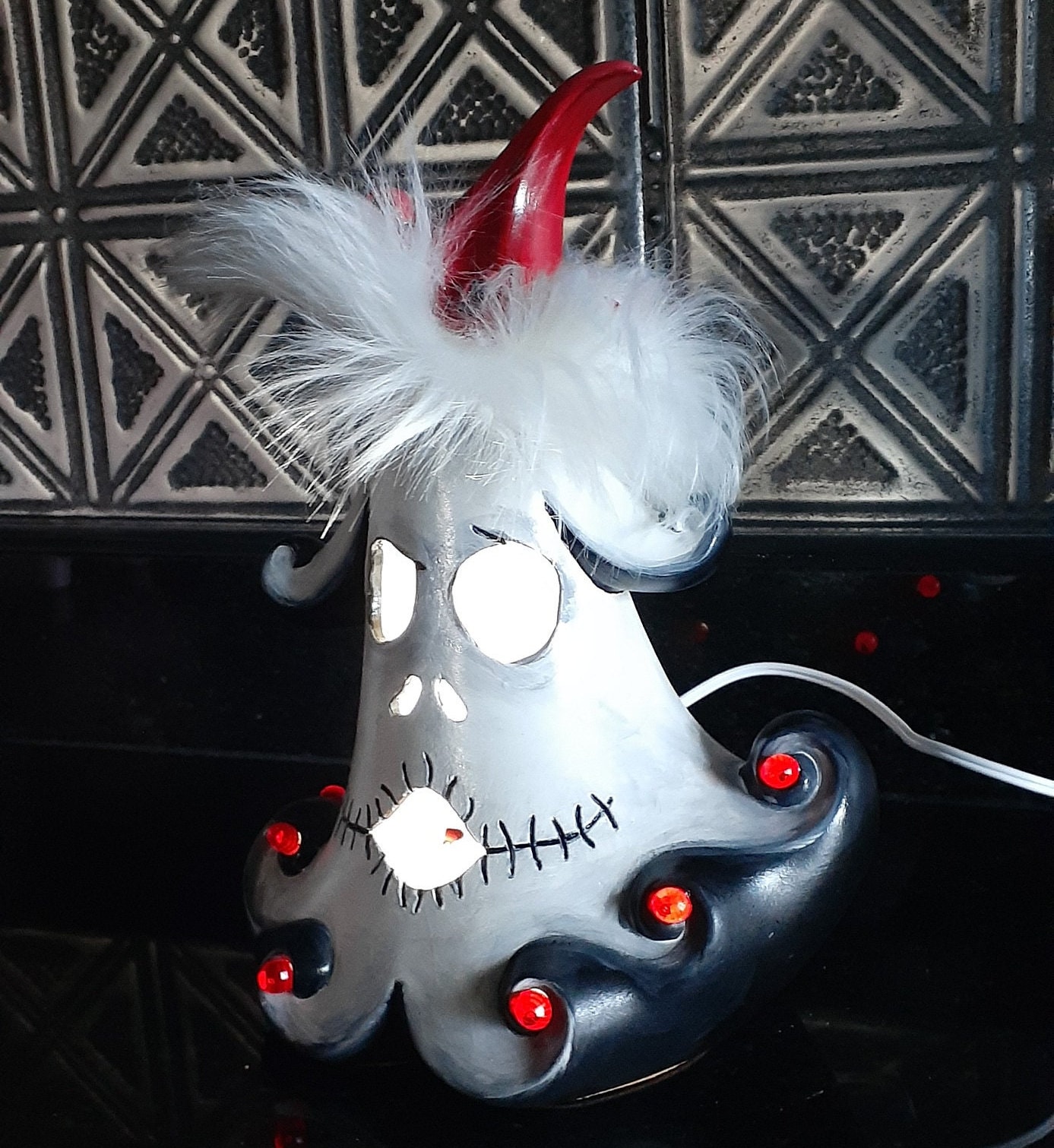 Ceramic Halloween Tree, Christmas Jolly Trees, Santy Claws Tree ...