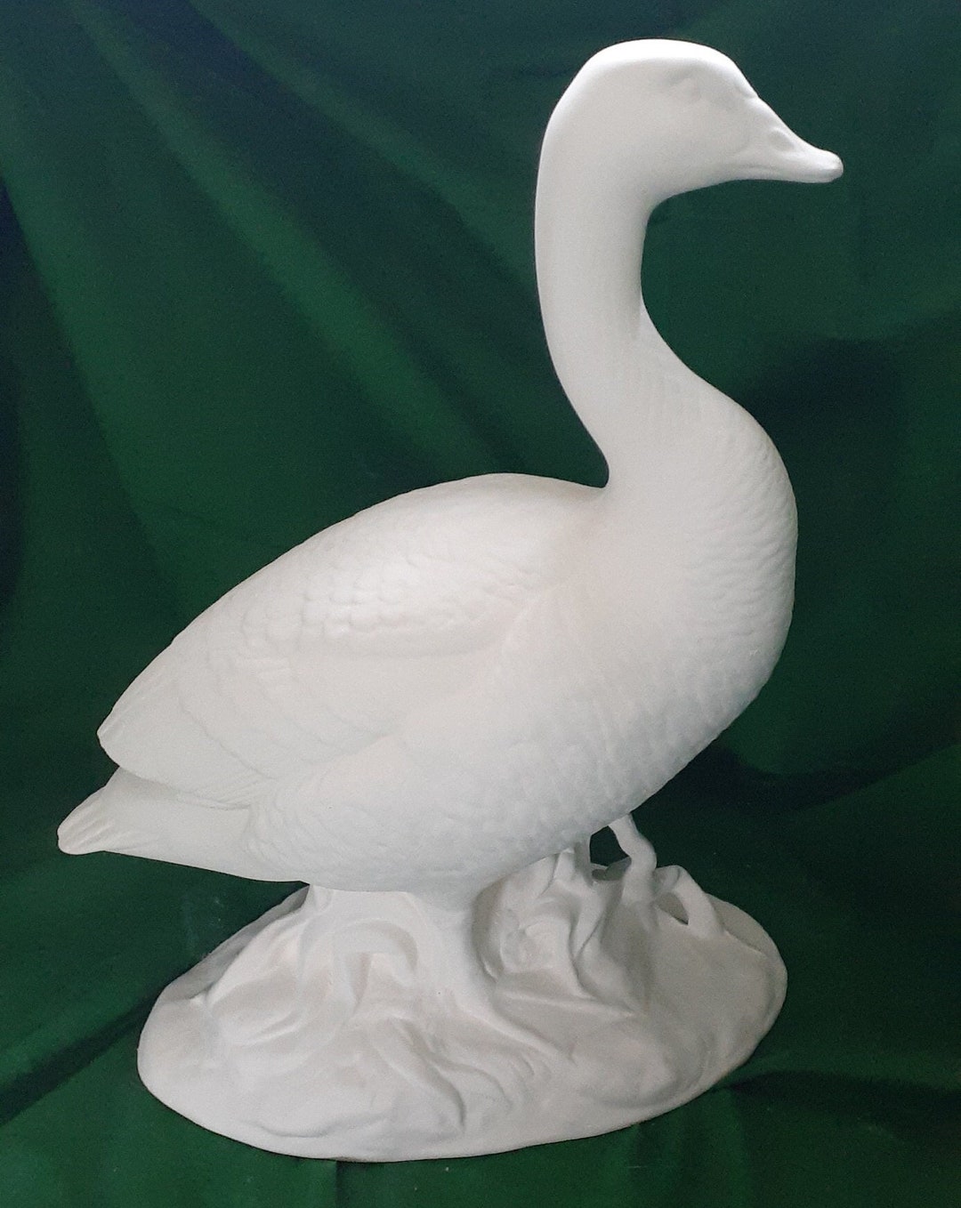 Bisque Standing Goose, Paint Your Own Ceramics, Paintable Garden Goose ...