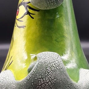 NO-LIGHT Jolly Trees, Grinch Tree, BEE Jolly Tree, Ceramic Decor, Hand Painted Jolly Tree ...