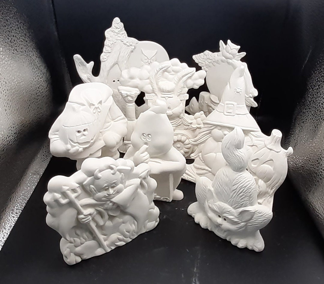 Bisque Blinkies With LED Light Paint Your Own Blinkies - Etsy