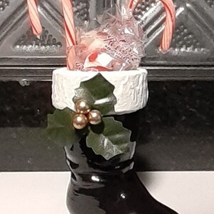 Ceramic Goodie Filled Santa Boot, Personalized Santa Boot Filled With ...