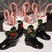Ceramic Goodie Filled Santa Boot, Personalized Santa Boot Filled With ...