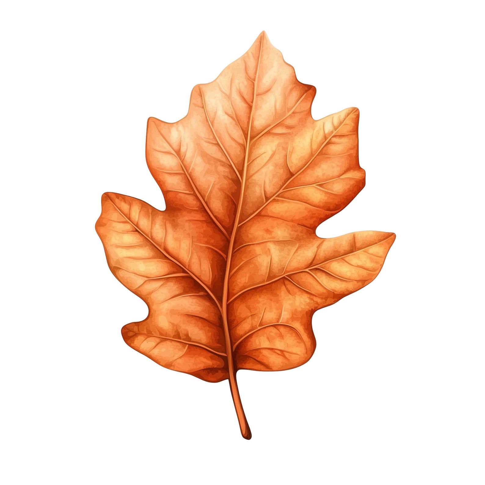 70 Colorful Autumn Leaves Clipart Bundle, High Quality 300 DPI ...