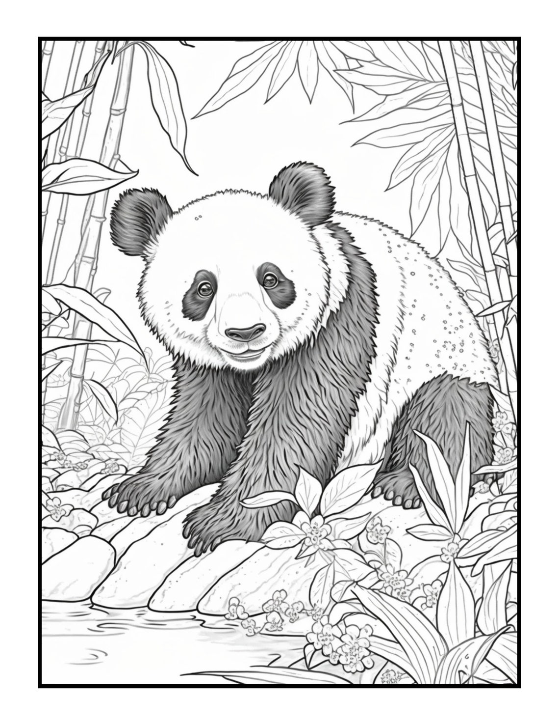 20 Cute Animals Printable Coloring Pages, Beautiful Animals Coloring ...