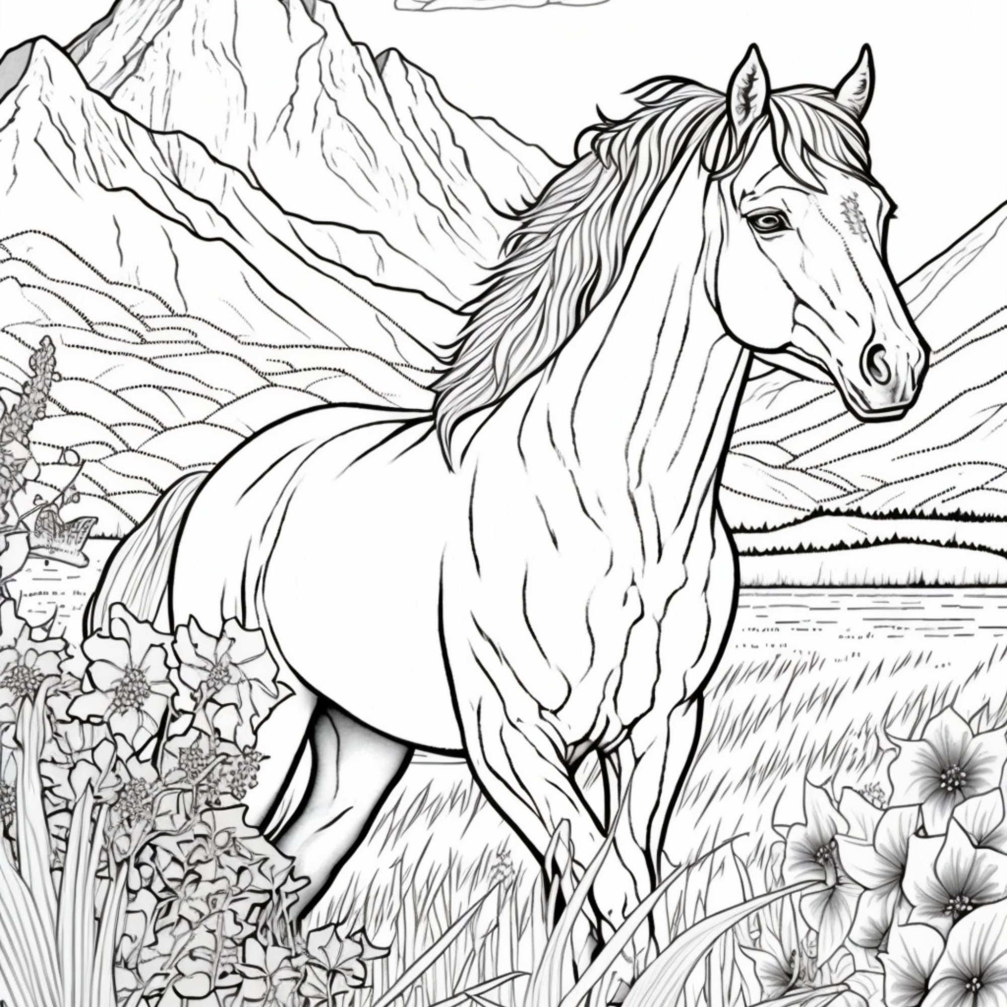 100 + High Quality Coloring Pages, Beautiful Printable Coloring Sheets ...