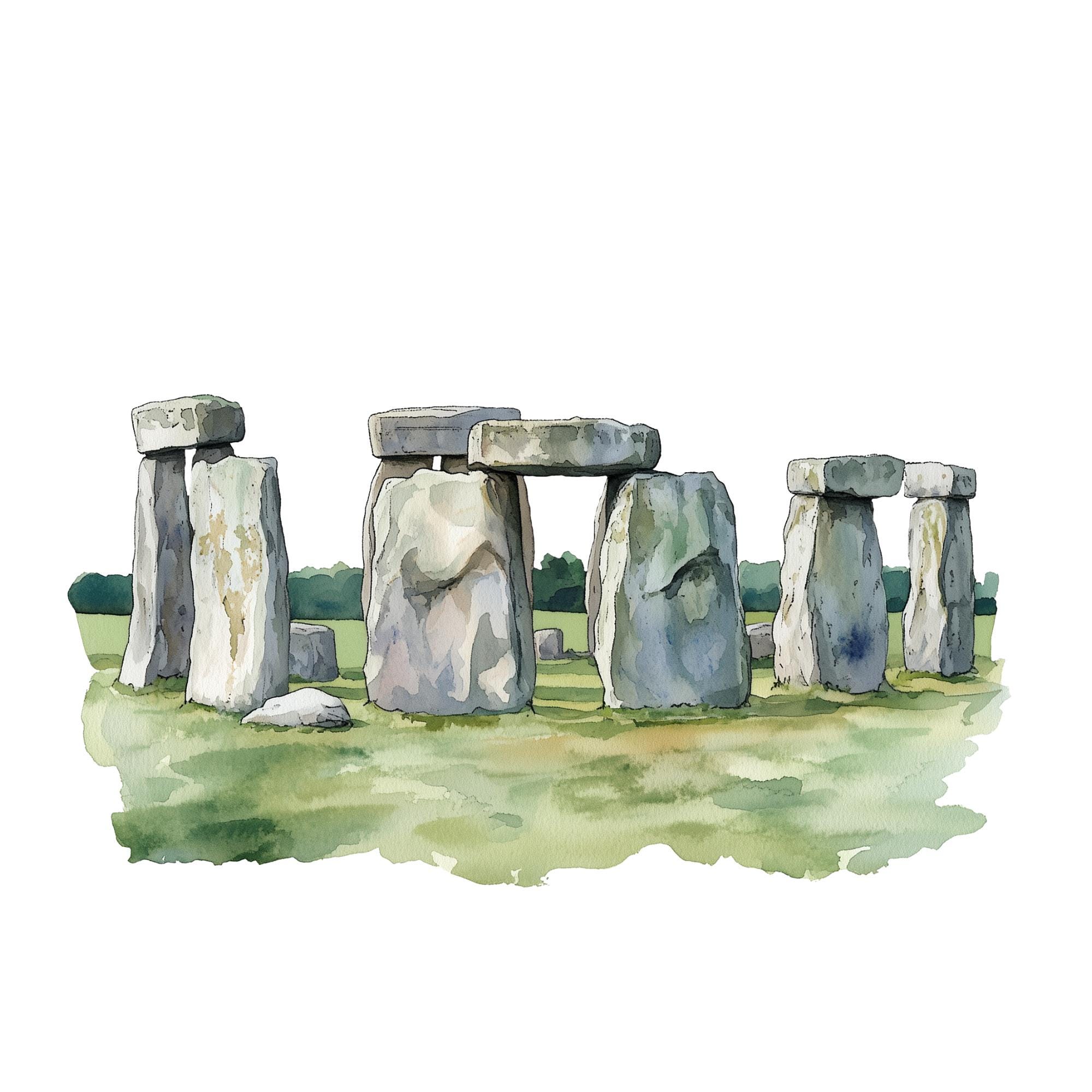 30 Watercolor World Landmarks Clipart Set, Iconic Monuments & Famous ...