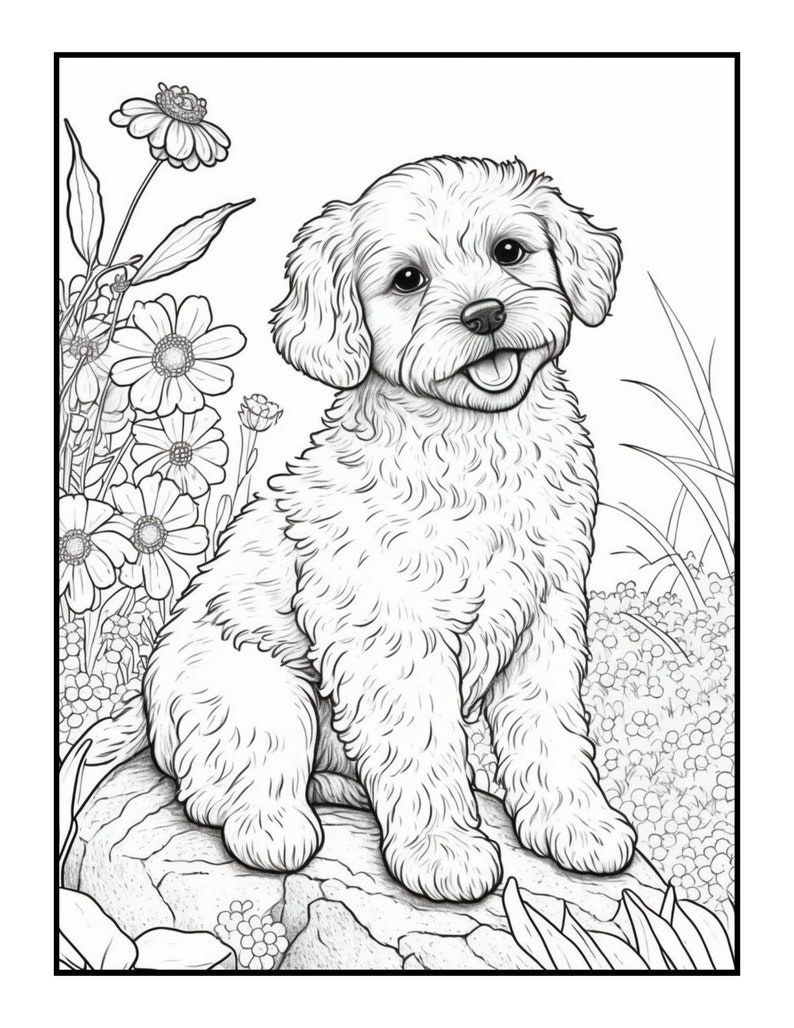20 Cute Animals Printable Coloring Pages, Beautiful Animals Coloring ...
