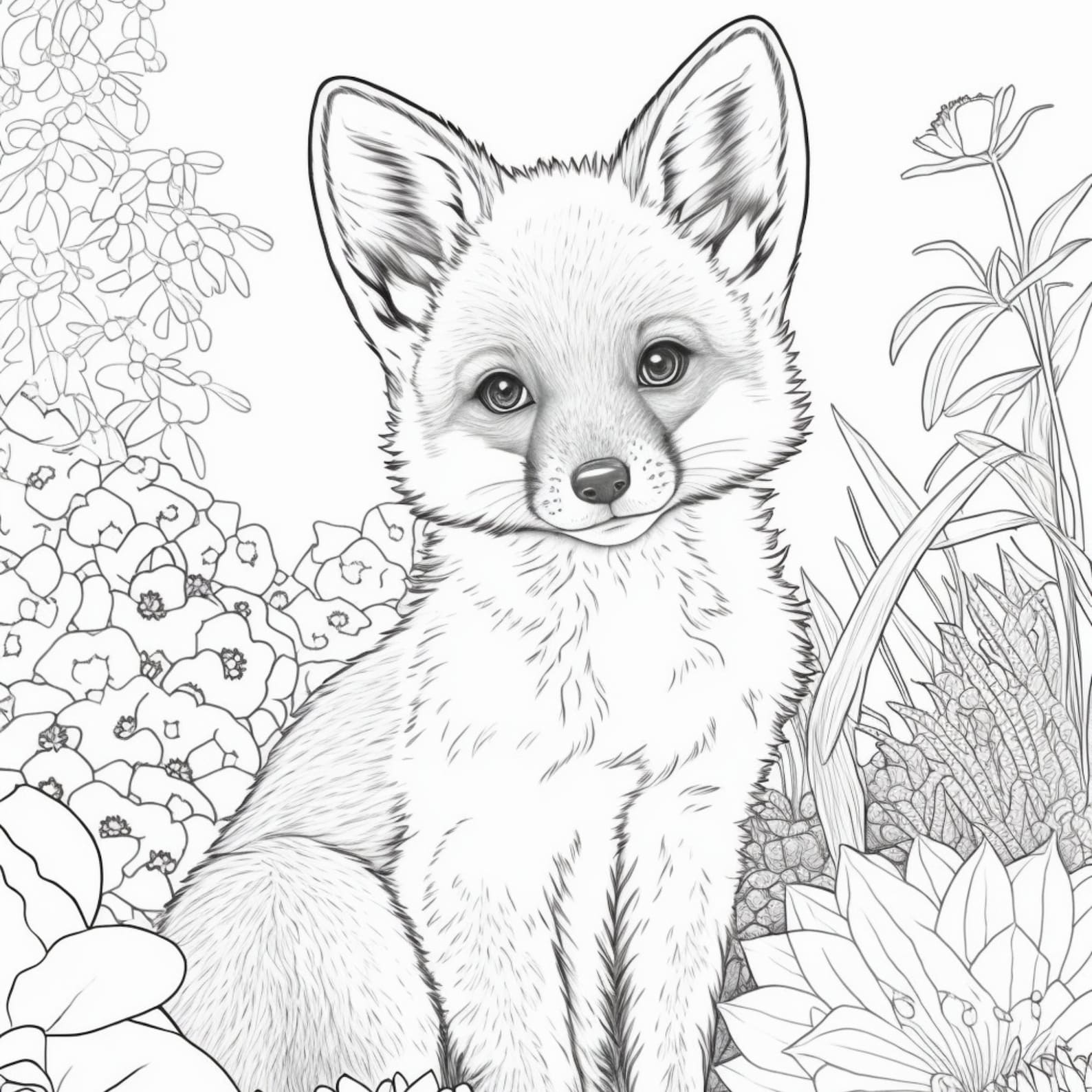 100 + High Quality Coloring Pages, Beautiful Printable Coloring Sheets ...