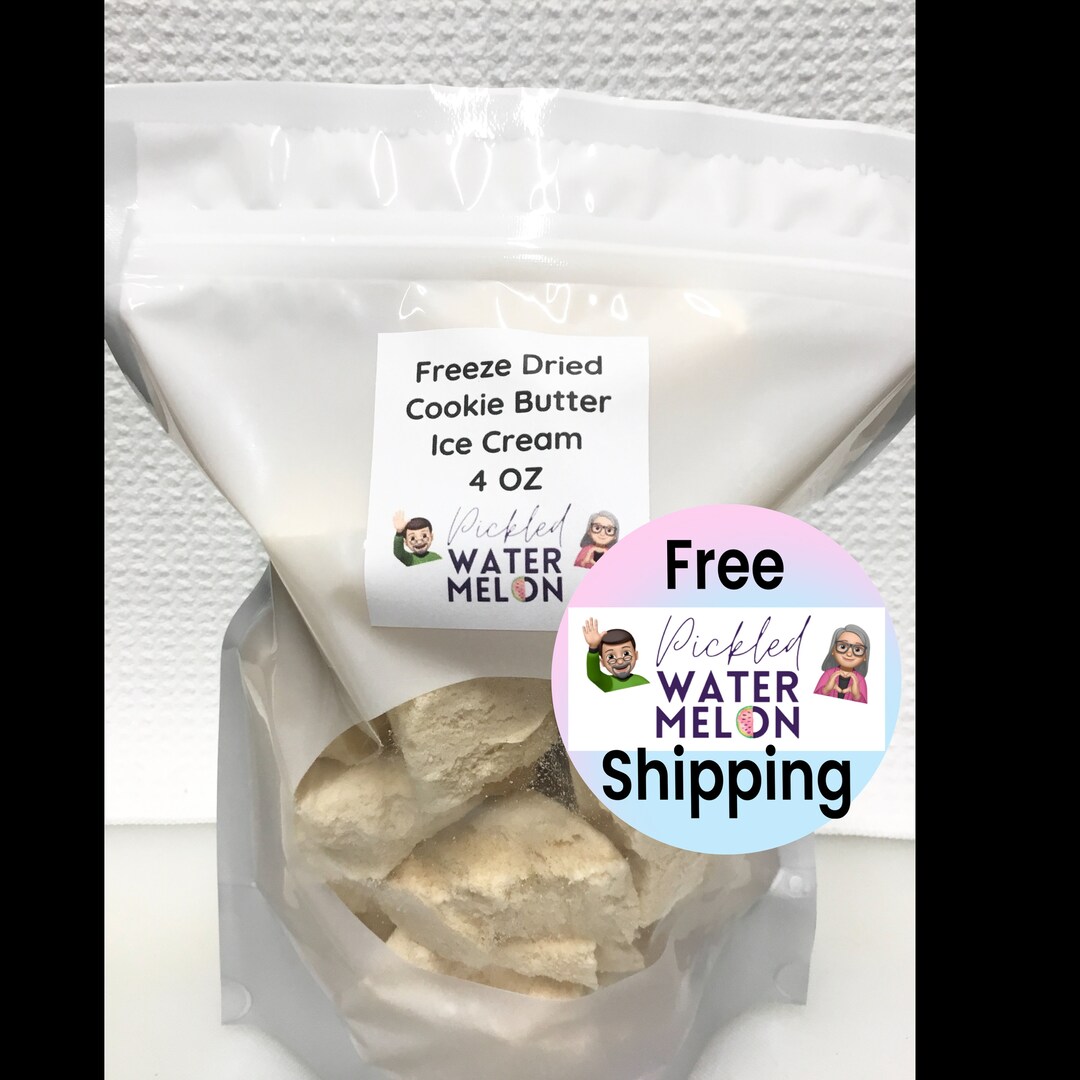 Freeze Dried Cookie Butter Ice Cream Pieces - Etsy