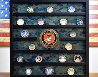 Military Coin Display Army - Etsy